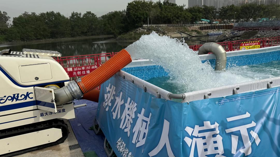 渠務署採取多項創新科技防洪 斥300萬購4部排水機械人｜本地｜商業電台 881903
