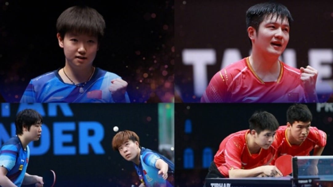 WTT盧布爾雅那站｜國乒隊包攬全部5項冠軍｜體育｜商業電台 881903