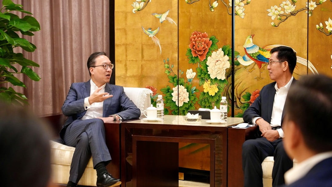 林定國率團訪廣州 晤廣東副省長王志忠｜本地｜商業電台 881903