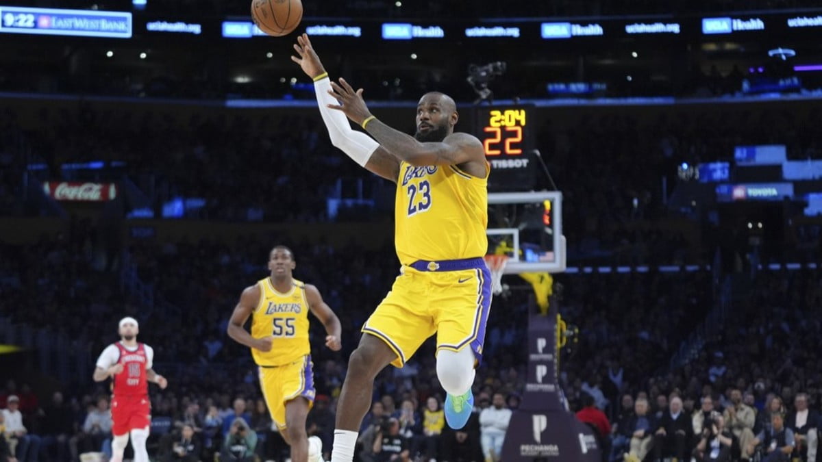 NBA｜湖人勝塘鵝 占士總得分破5萬歷史第一｜體育｜商業電台 881903