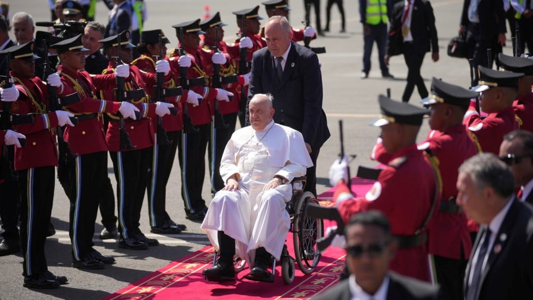 教宗抵東帝汶訪問 希冀訪華｜兩岸｜商業電台 881903