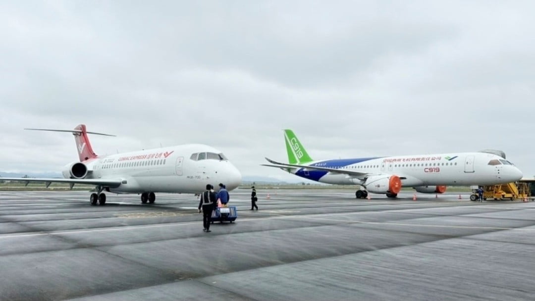 國產C919飛機首次降落越南參與航空展｜兩岸｜商業電台 881903