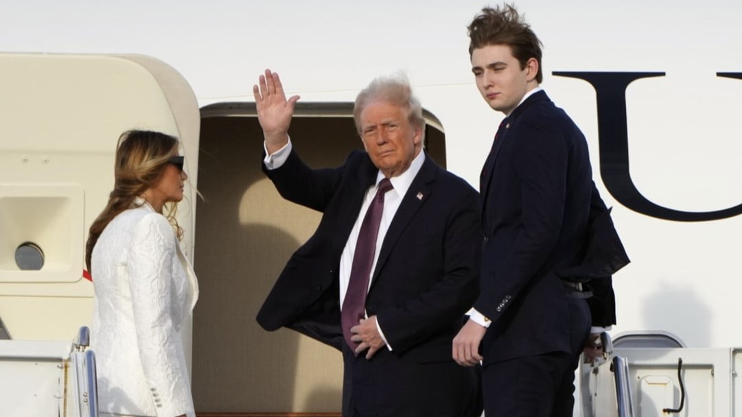 特朗普出發到華盛頓準備周一宣誓 預告將簽署多項行政命令｜國際｜商業電台 881903