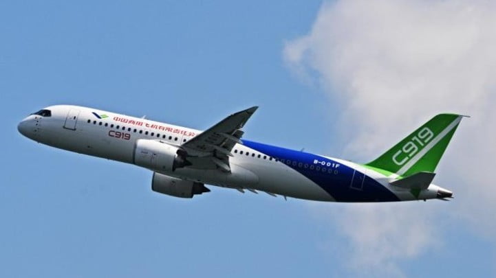 C919向歐盟申請合格證冀明年獲批中國商飛望增生產力