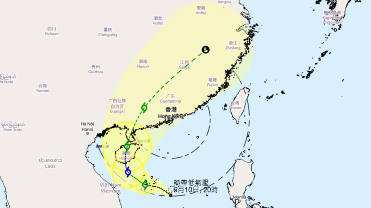 天文台：凌晨12時40分將發出一號戒備信號｜本地｜商業電台 881903