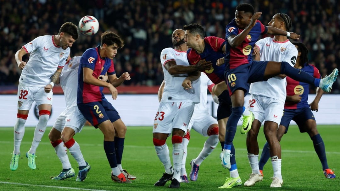 西甲｜巴塞羅那主場5:1大勝西維爾｜體育｜商業電台 881903