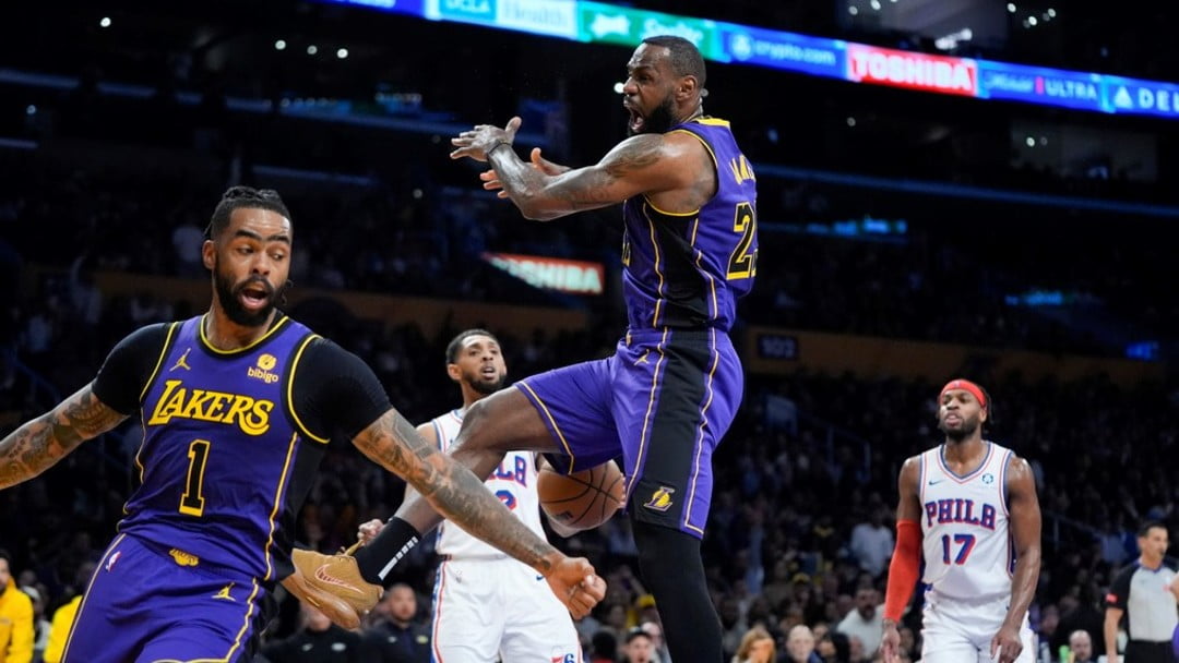 NBA丨湖人挫76人 羅素成球隊歷來單季3分王｜體育｜商業電台 881903