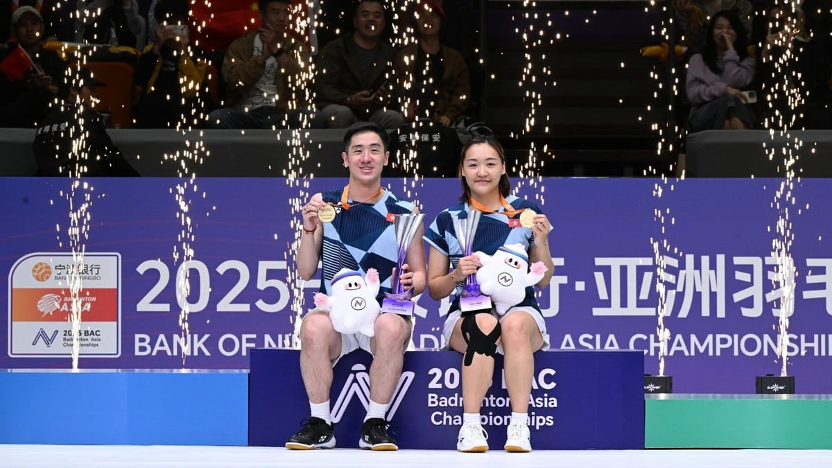 羽毛球亞錦賽丨鄧俊文與謝影雪首奪亞錦賽混雙金牌｜本地｜商業電台 881903
