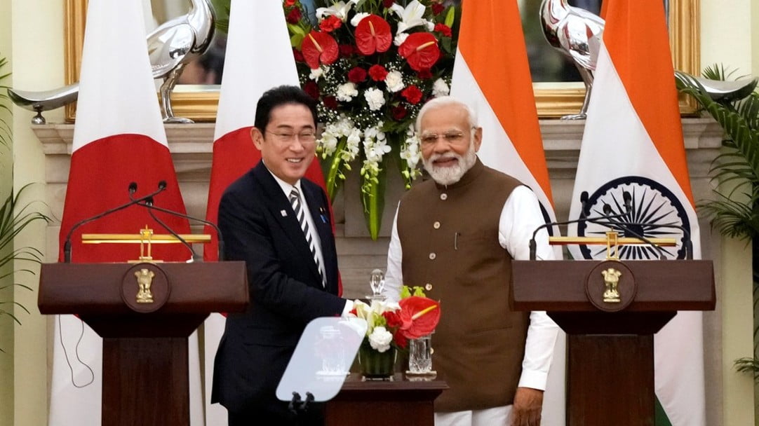 日印領袖會談同意加強合作 莫迪答應出席G7峰會｜國際｜商業電台 881903