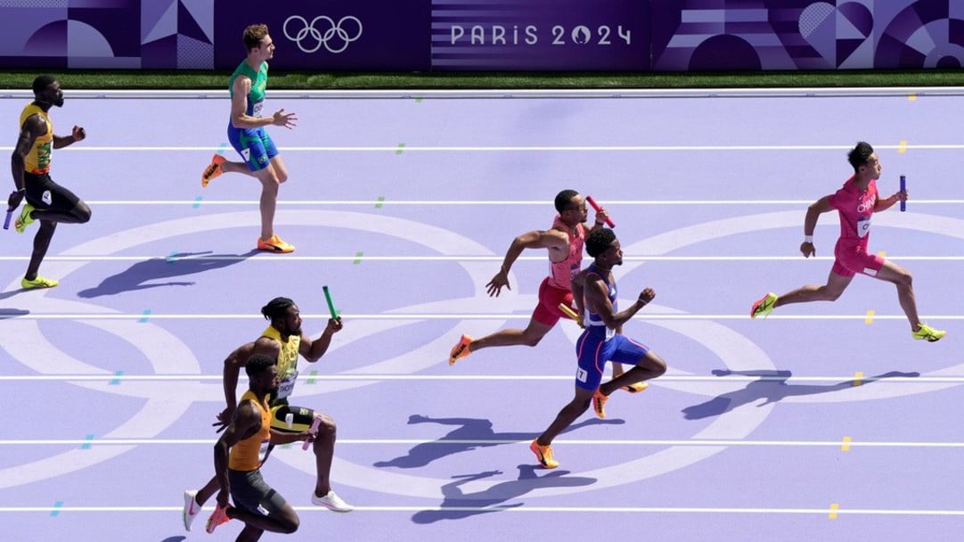 巴黎奧運丨田徑男子4X100米接力 國家隊晉級決賽｜體育｜商業電台 881903