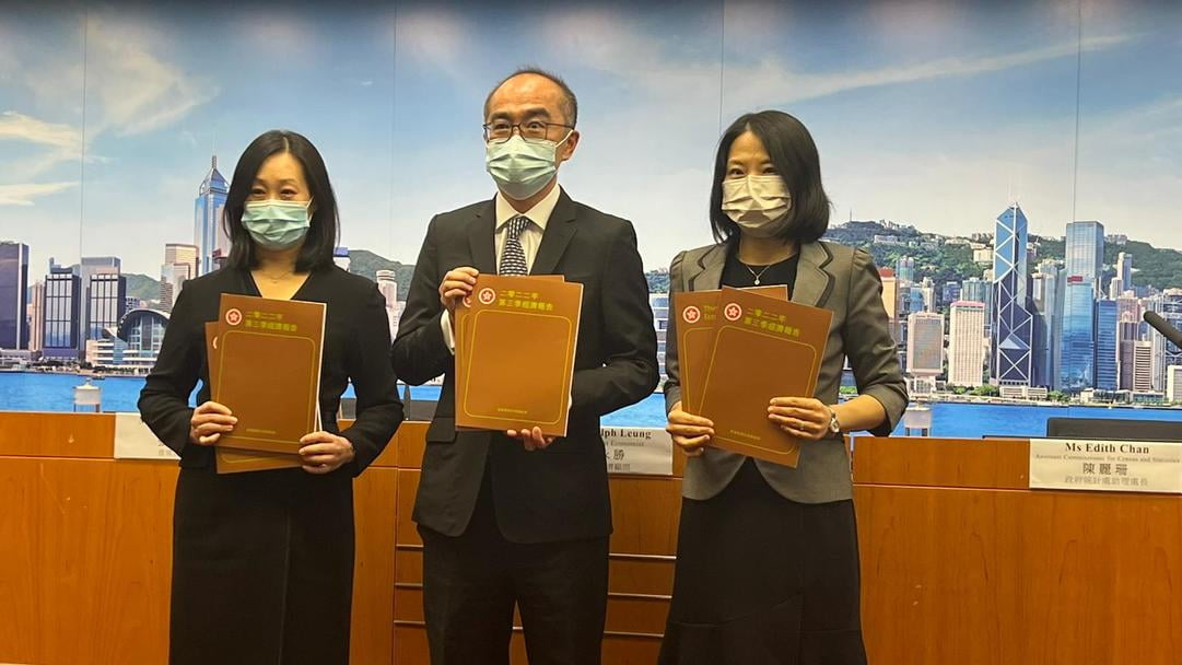 第3季GDP收縮4.5% 下調全年預測至跌3.2%｜本地｜商業電台 881903