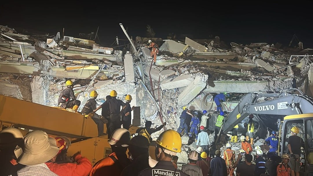 緬甸地震｜增至逾2000人死亡4000傷 全國哀悼7日｜國際｜商業電台 881903